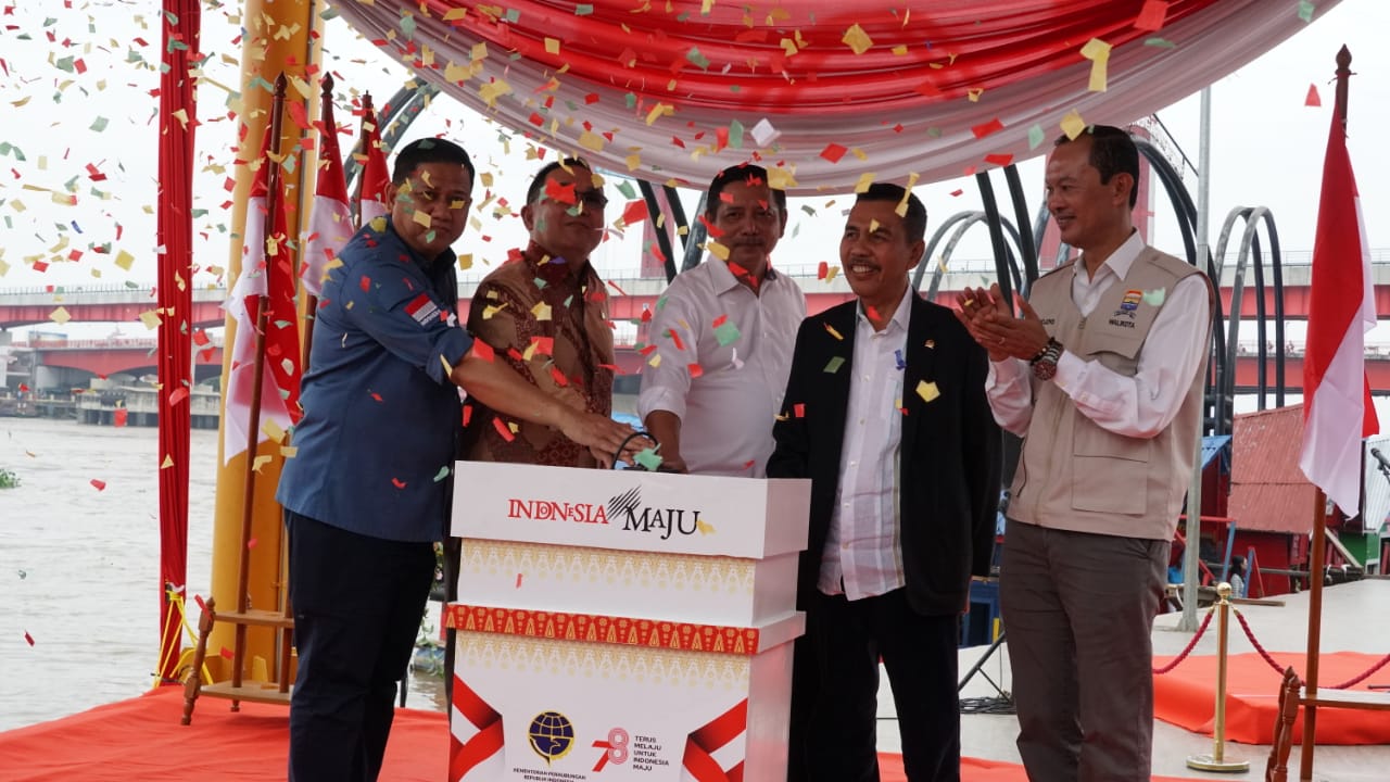 Ditjen Hubdat Resmikan Dua Pelabuhan Sungai Musi, Tingkatkan Layanan ...